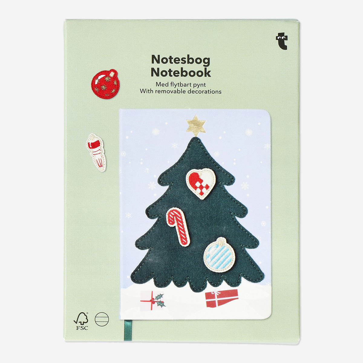 NOTEBOOK VELCRO CHRISTMAS TREE | Flying Tiger Türkiye