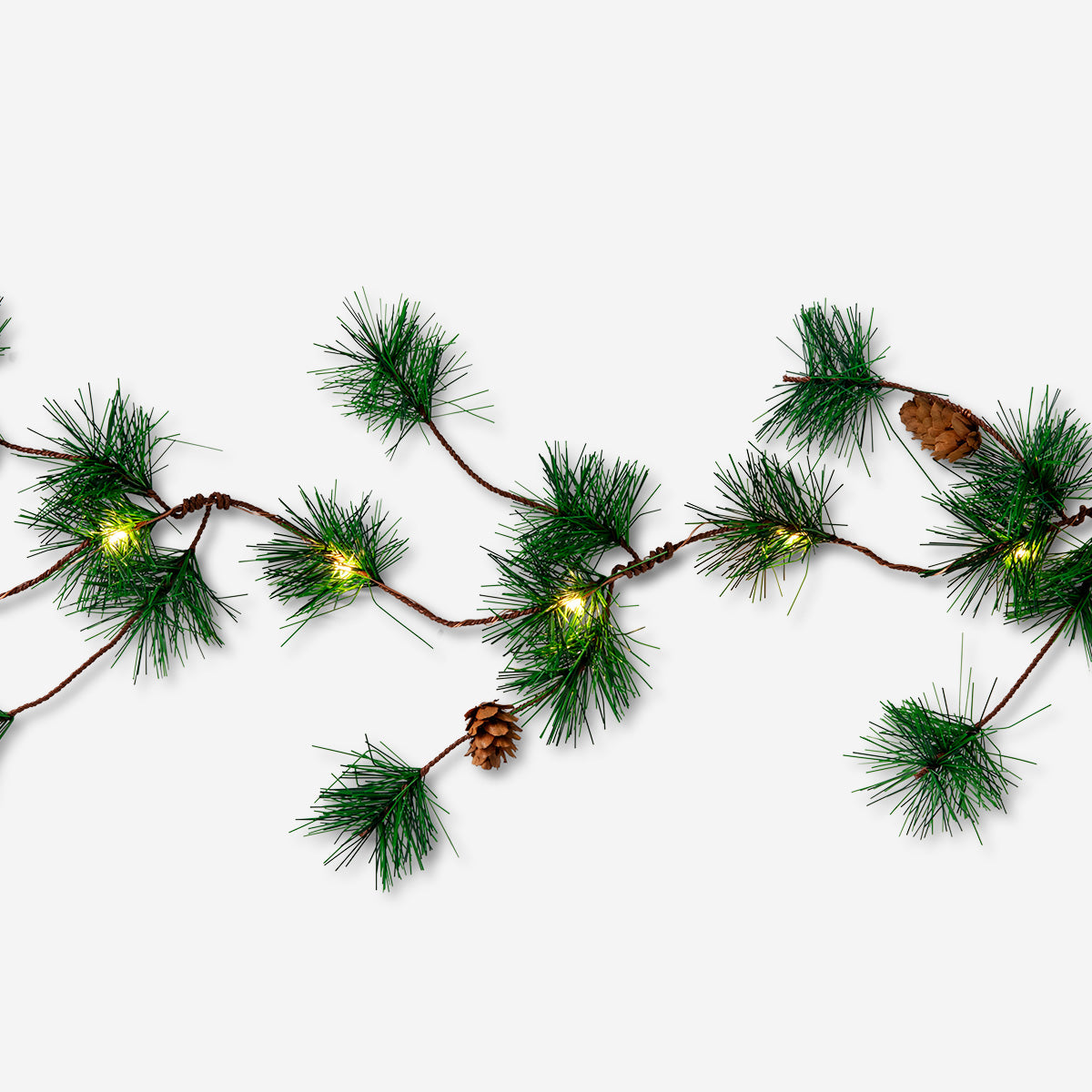 LIGHT CHAIN PINE AND CONES 340 CM 20 LEDS | Flying Tiger Türkiye