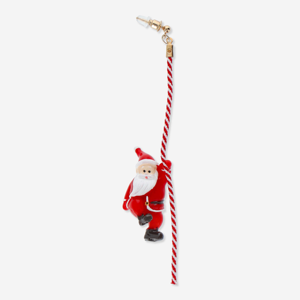 EARRING THROUGH-EAR SANTA ON ROPE DANGLING 1PC | Flying Tiger Türkiye