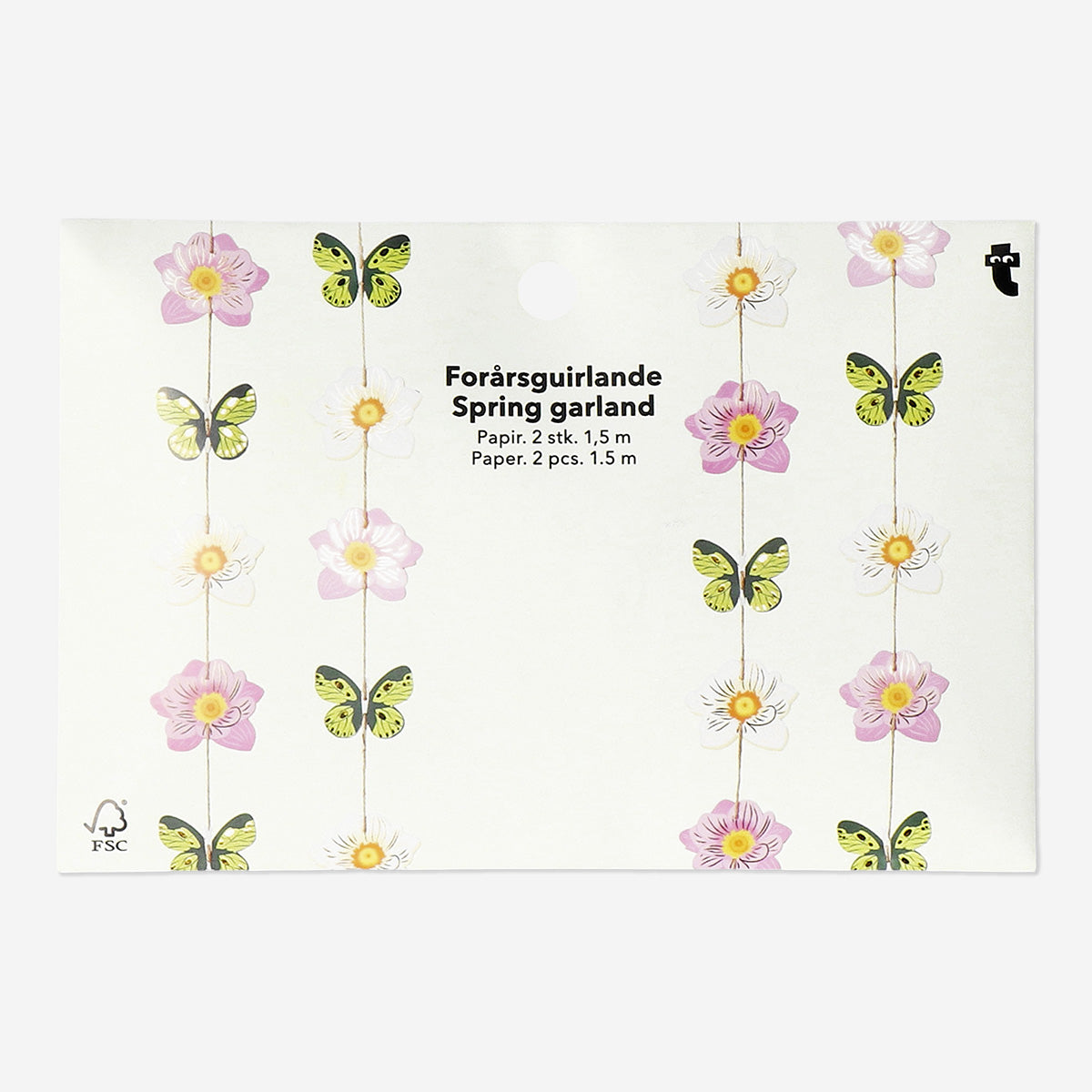 GARLAND CARDBOARD SPRING 2X1,5 M | Flying Tiger Türkiye