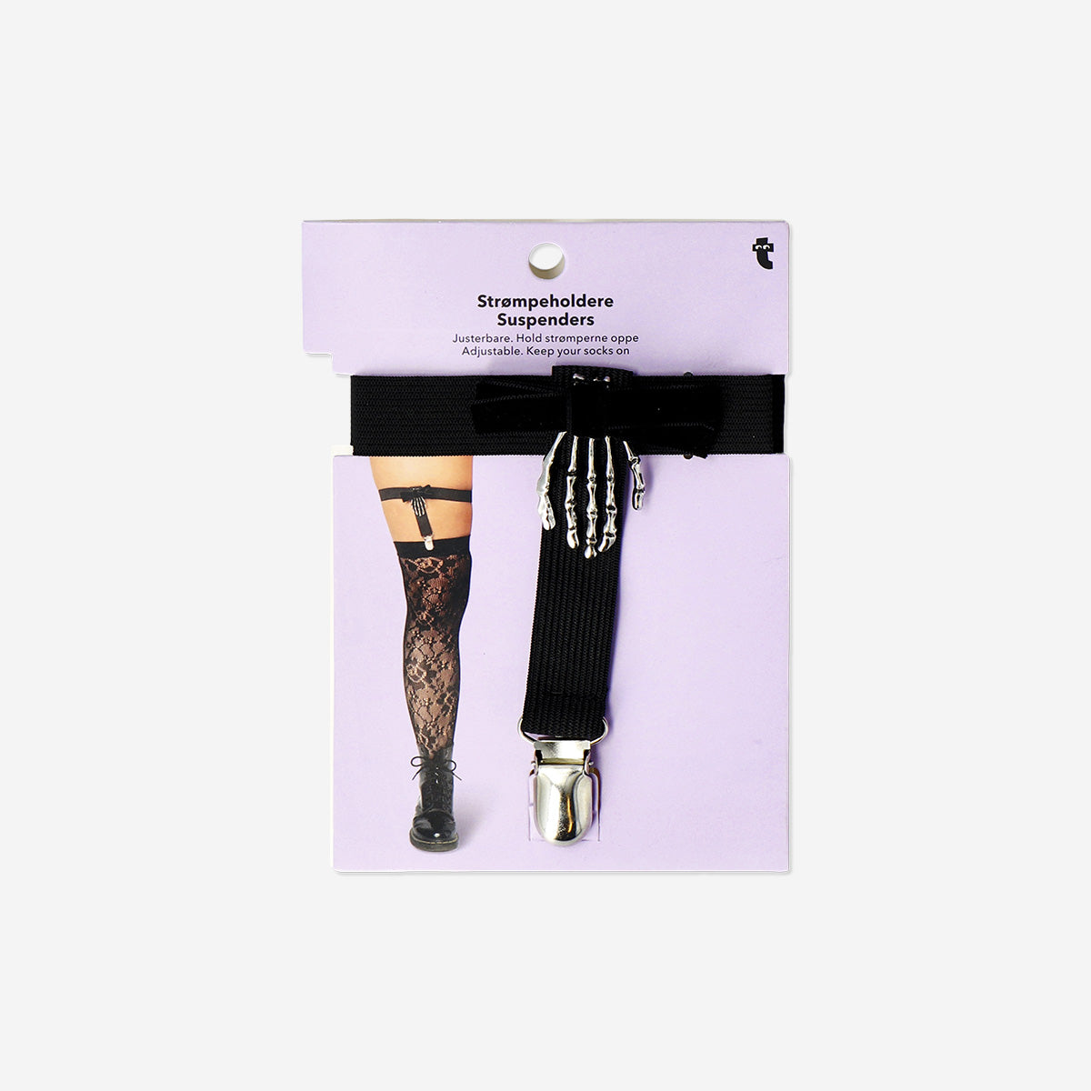 GARTER FOR THIGH W SKELETON HANDS ADJUSTABLE ELASTIC 2PC | Flying Tiger ...