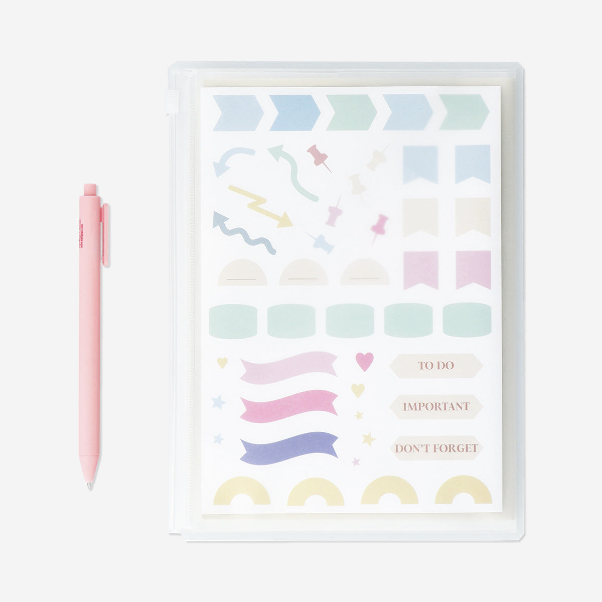 NOTEBOOK A5 W. ZIP POCKET | Flying Tiger Türkiye