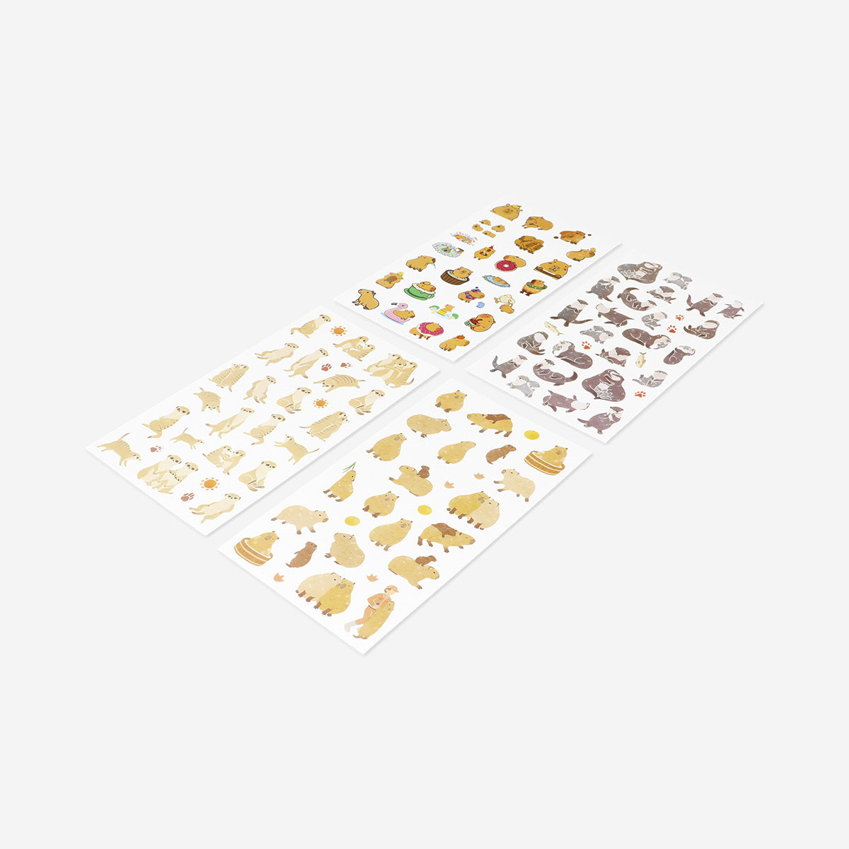 Kapibara Temalı Sticker Seti | Flying Tiger Türkiye