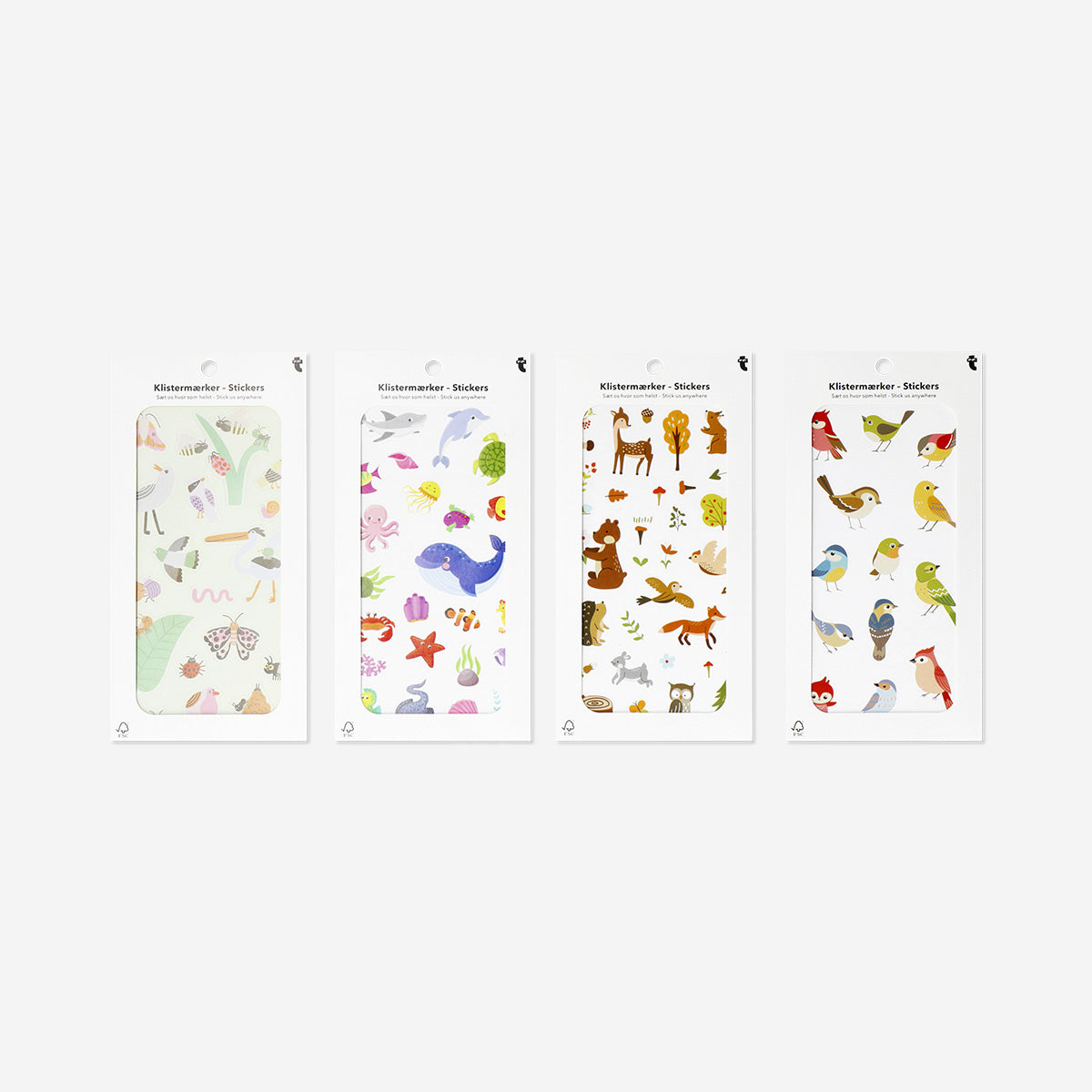 Yaban Hayvanları Sticker Seti | Flying Tiger Türkiye