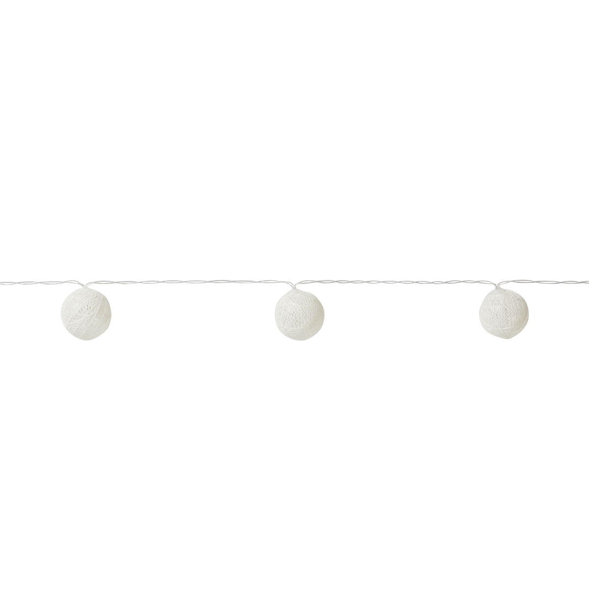 LIGHT CHAIN THREAD BALL 20 PCS IVORY | Flying Tiger Türkiye